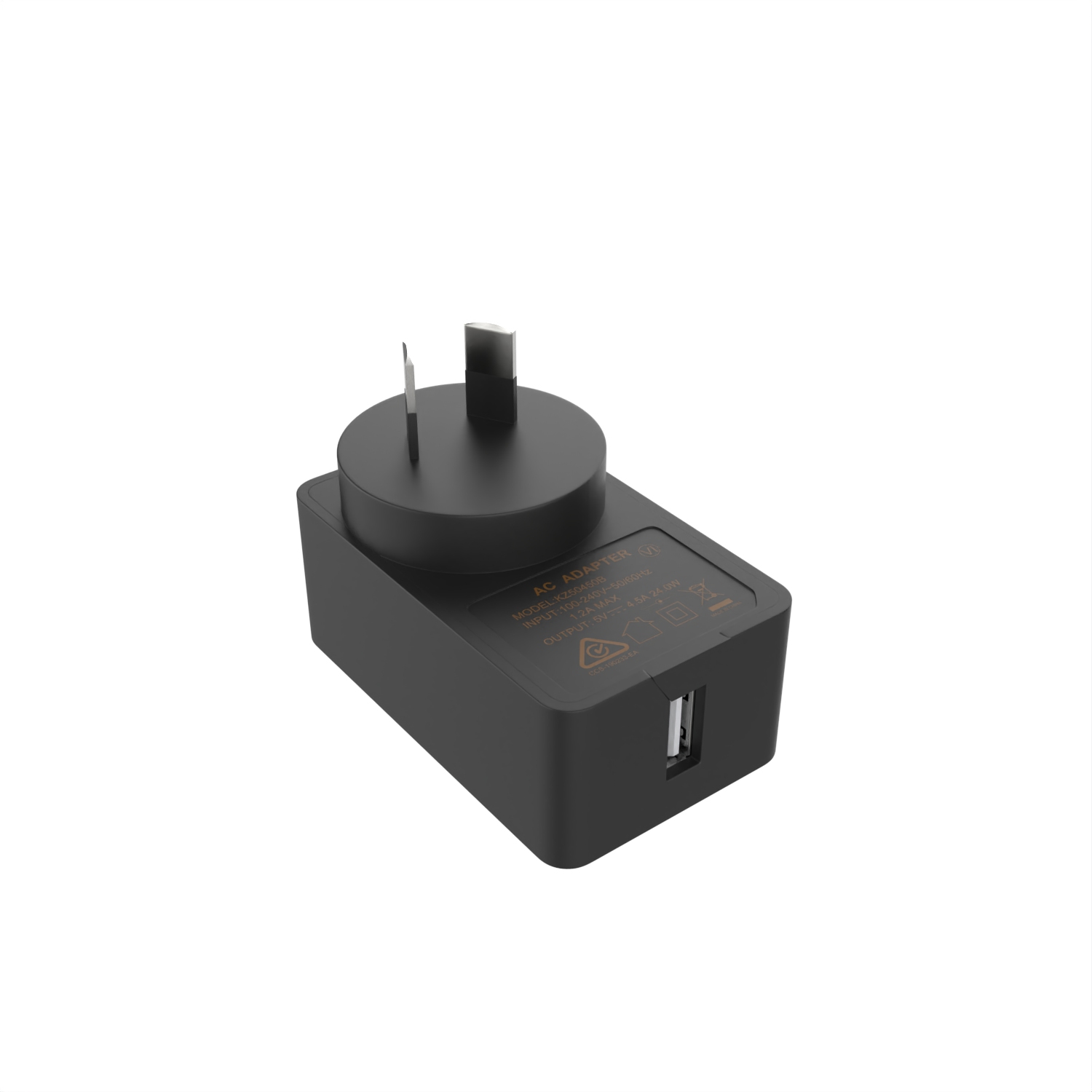 EU UK US AU Plug Adaptor CE CB GS KC BIS EMC PSE Certificate 1A 1.5A 2A ...